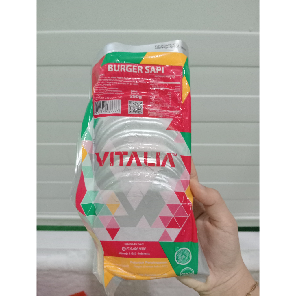 Jual Vitalia beef burger isi 10pcs 250gram frozen | Shopee Indonesia