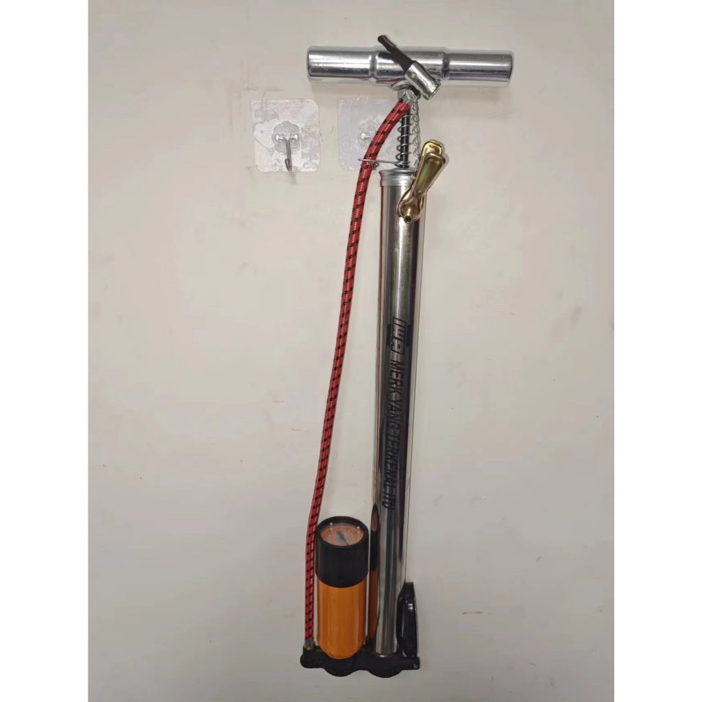 Jual TERMURAH!!! Pompa Sepeda Plus Meter Body Stainless / Aluminium ...