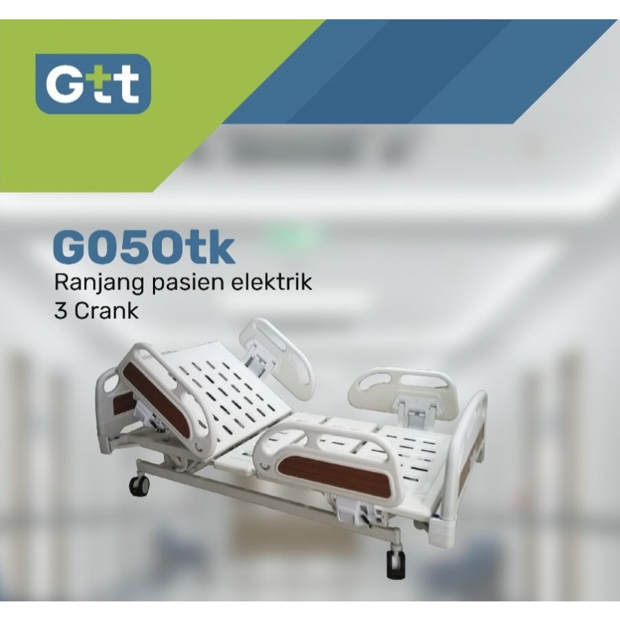 Jual GTT | Bed Pasien Elektrik 3 Crank Kupu Kupu Ranjang Tempat Tidur ...