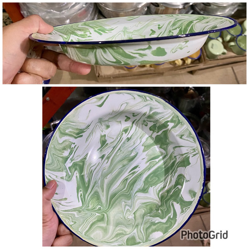 Jual Piring seng jadul 22cm jadoel | Shopee Indonesia