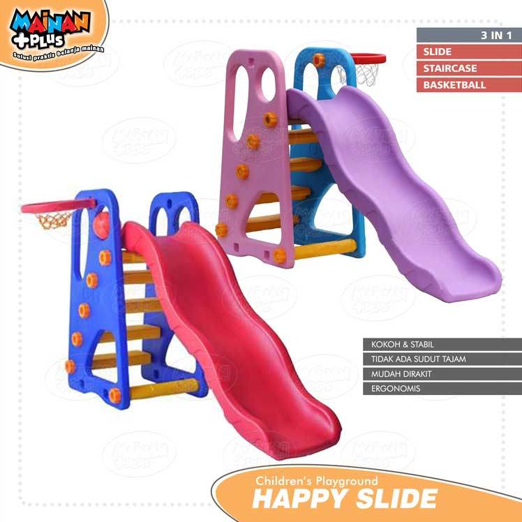 Jual Perosotan Prosotan Anak Ring Bola Basket Happy Play Slide ...
