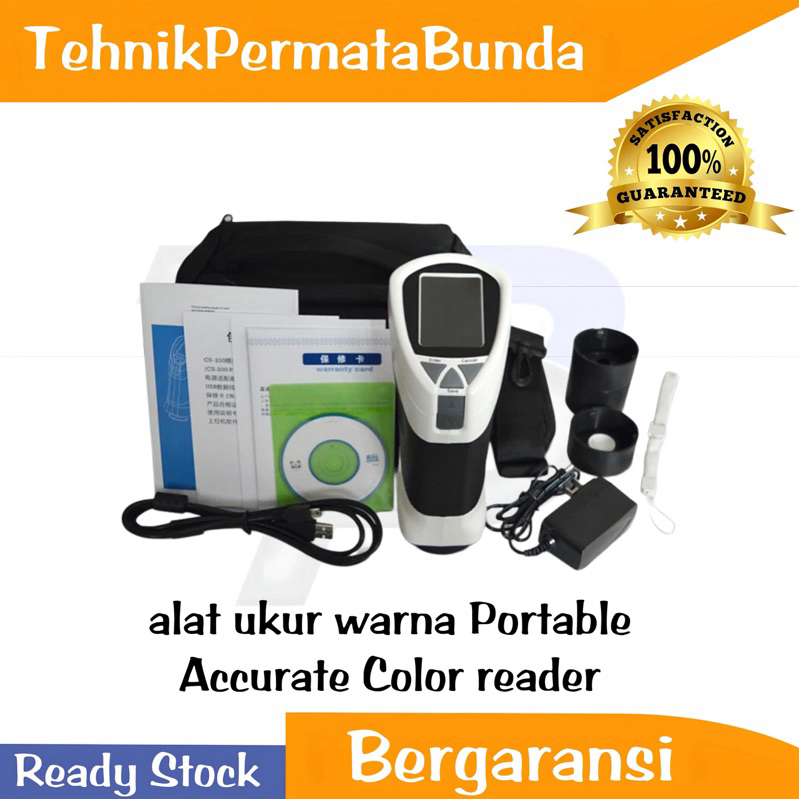Jual CS-10 colorimeter alat ukur warna Portable Accurate Color reader ...