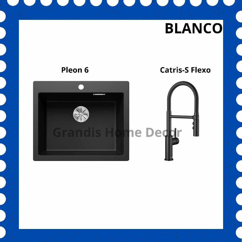 Jual Paket BLANCO Pleon 6 Silgranit Sink + BLANCO Catris-S Flexo ...