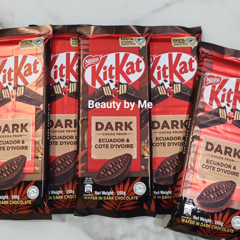 Jual Kit Kat Dark Cocoa/ KitKat Dark coklat Ausie / Kitkat dark coklat Ecuador & Cote D'ivoire ...