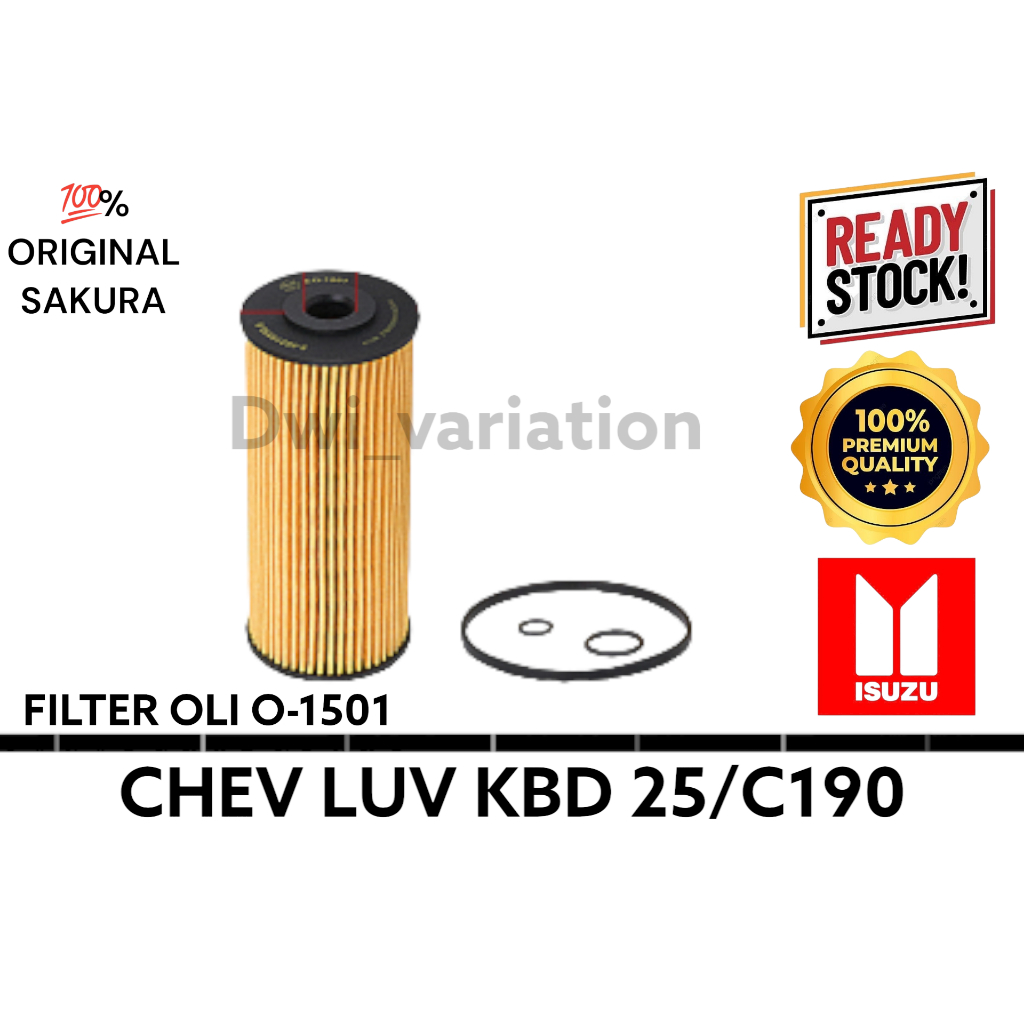 Jual FILTER OLI CHEV LUV KBD 25/C190 ORIGINAL PRODUK SAKURA O-1501 ...