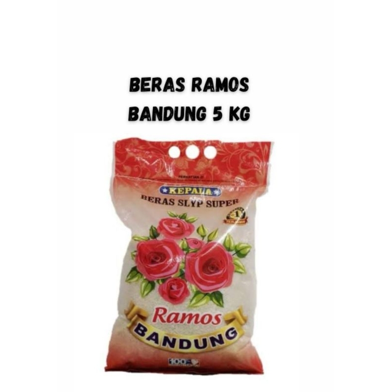Jual Beras Ramos Bandung 5 Kg (INSTANT & SAMEDAY) | Shopee Indonesia