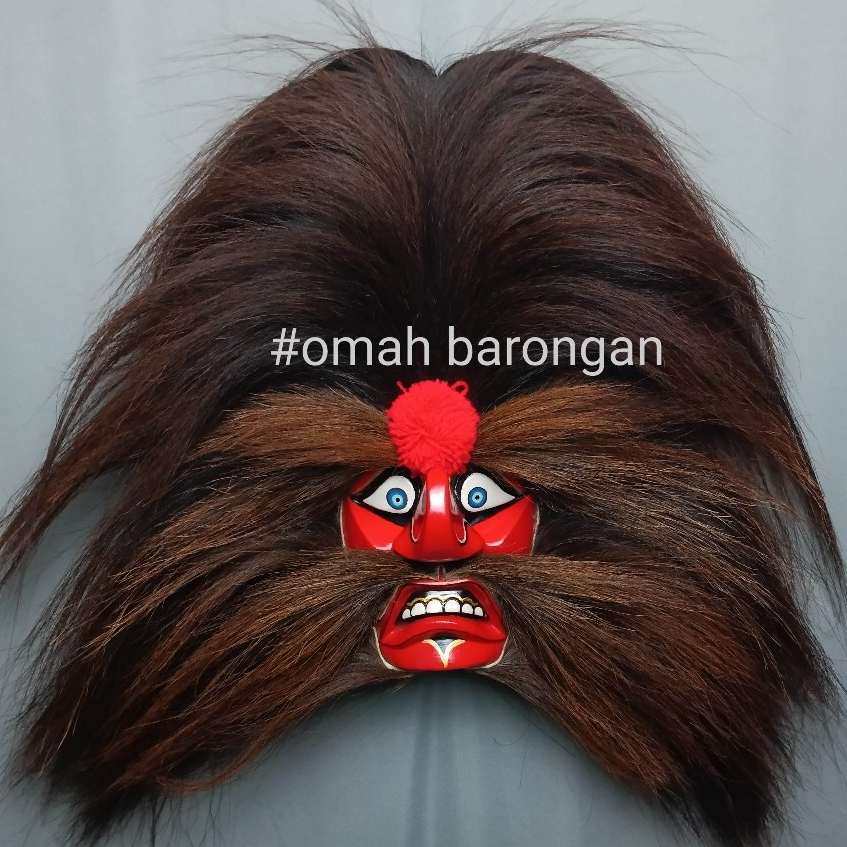 Jual Topeng Ganong Full Kuda Pakem Asli Bujang Ganongan | Shopee Indonesia