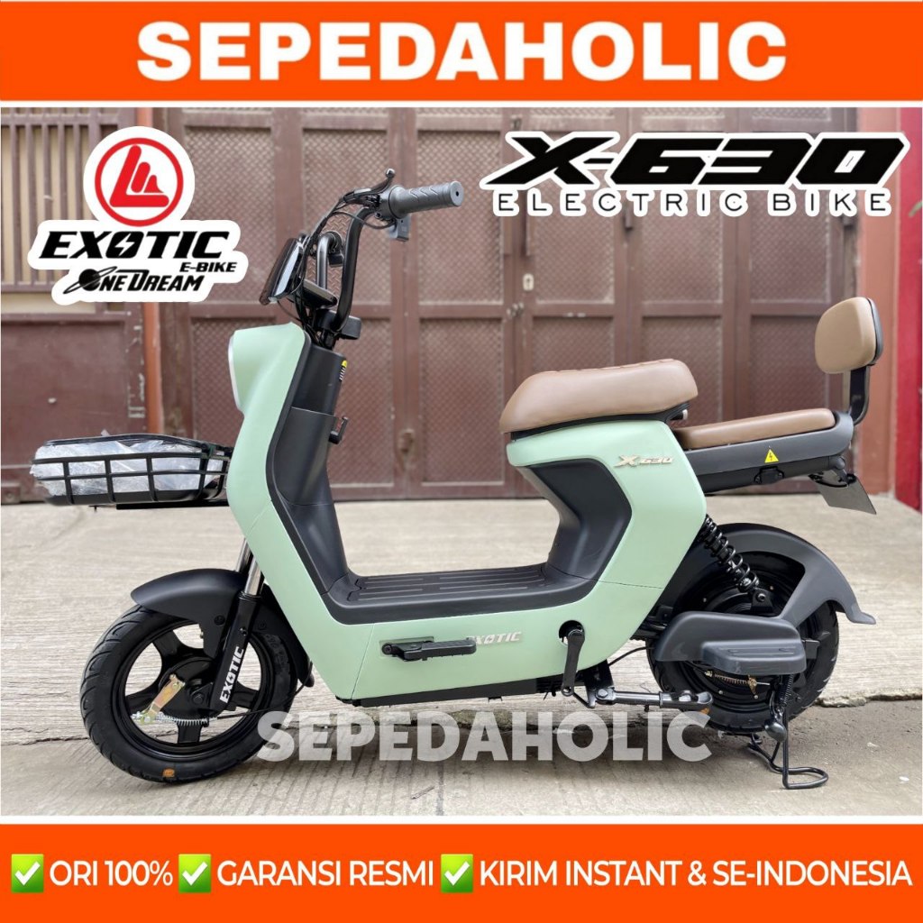 Jual Sepeda Listrik EXOTIC X-630 X630 BX BOX / X-650 X 650 / X-660 X ...