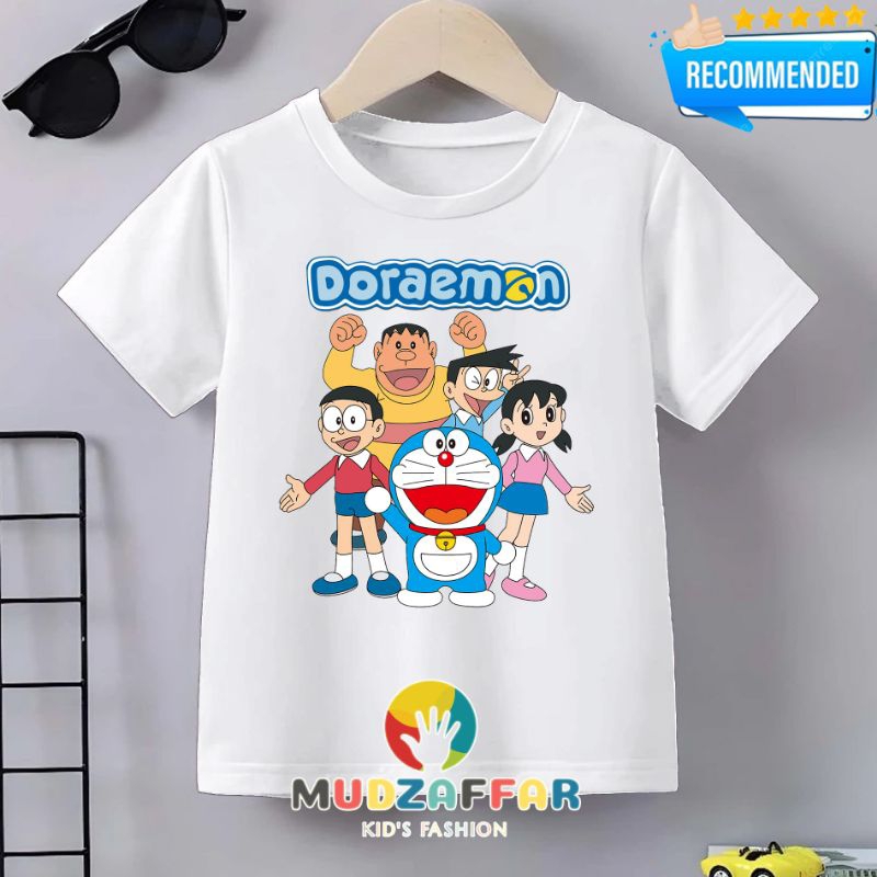Jual KAOS ANAK DORAEMON BAJU KAOS ANAK KARTUN DORAEMON | Shopee Indonesia
