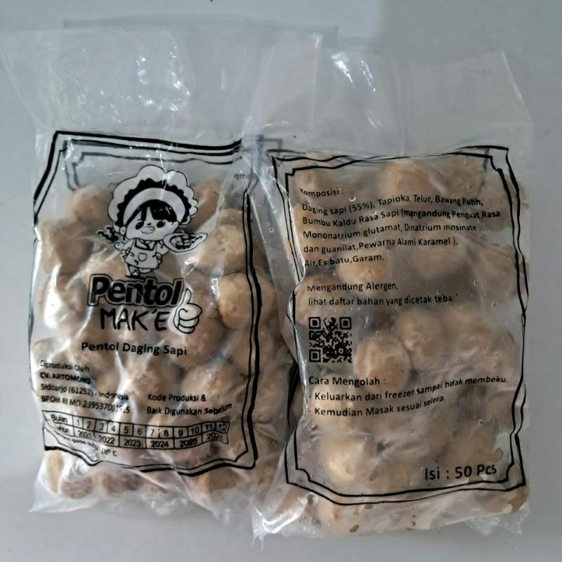 Jual Pentol bakso sapi Kojek Mak e isi 50pcs. | Shopee Indonesia