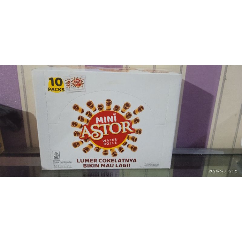 Jual Astor mini singels lumer coklat nya (10x20gr) | Shopee Indonesia