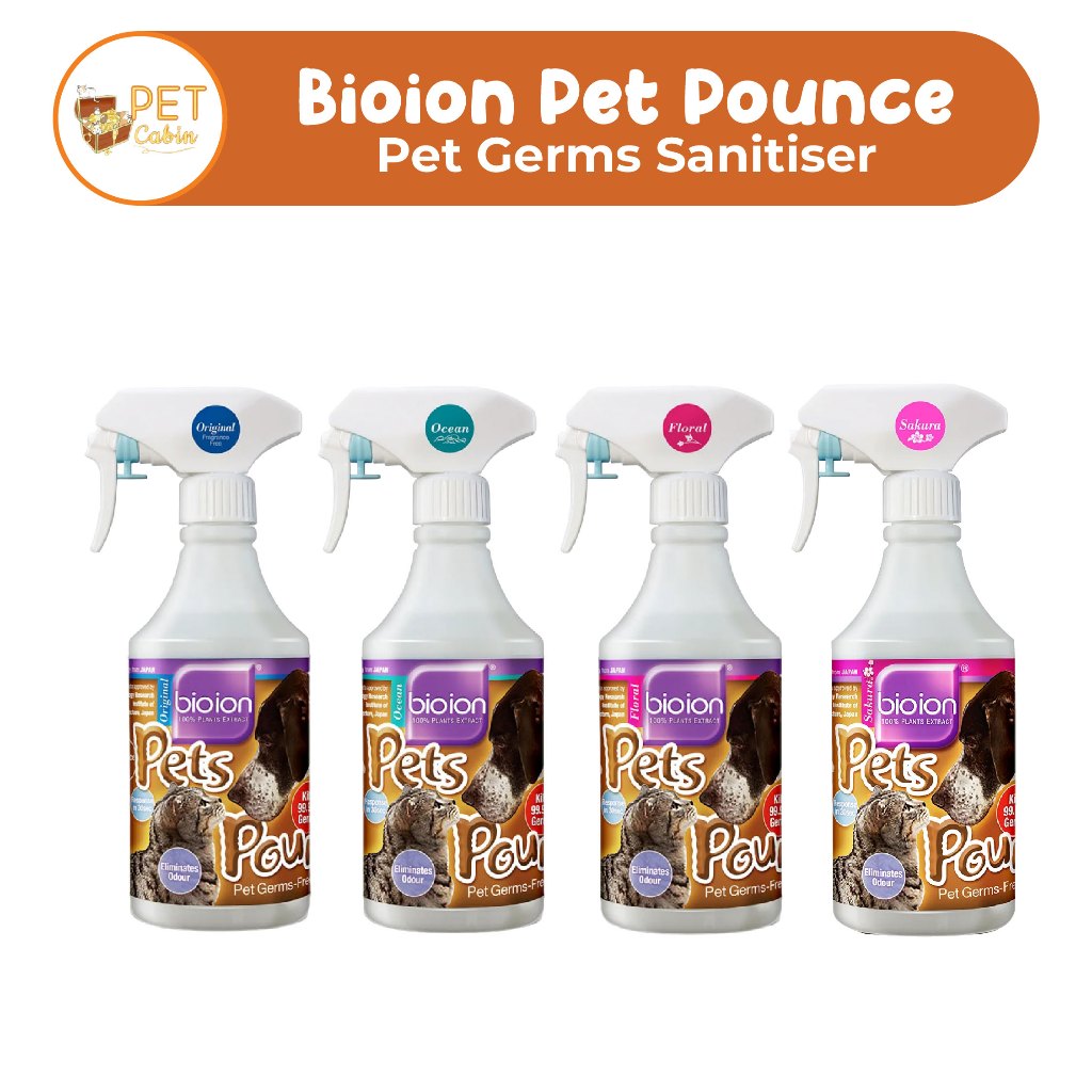 Jual Pet Pounch Bio ion 500ml - Sanitizer spray Kandang dan Obat Luka ...