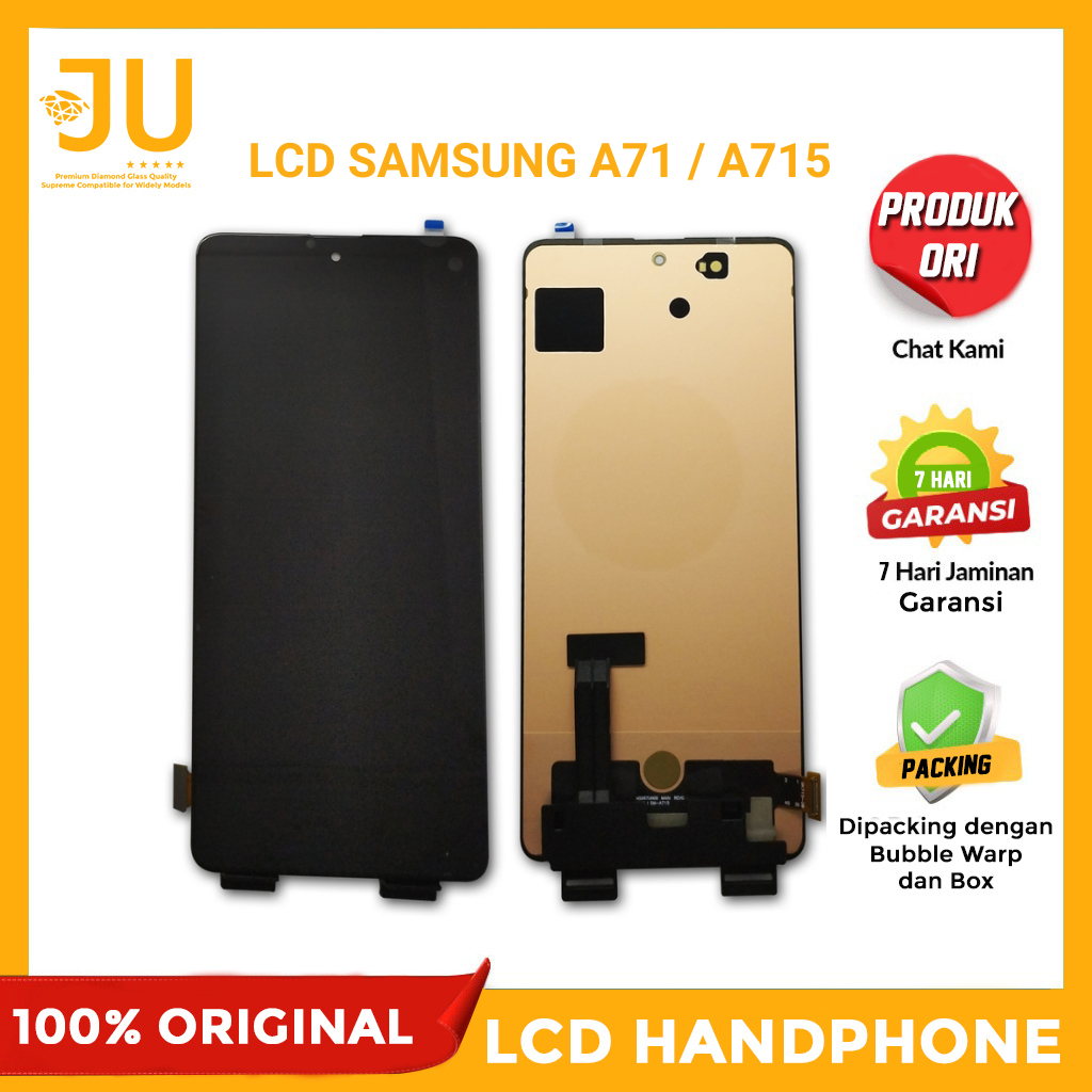 Jual 100% ORIGINAL ( ORIGINAL ) LCD SAMSUNG A71 / A715 TOUCHSCREEN ORIGINAL 100% FULLSET ...