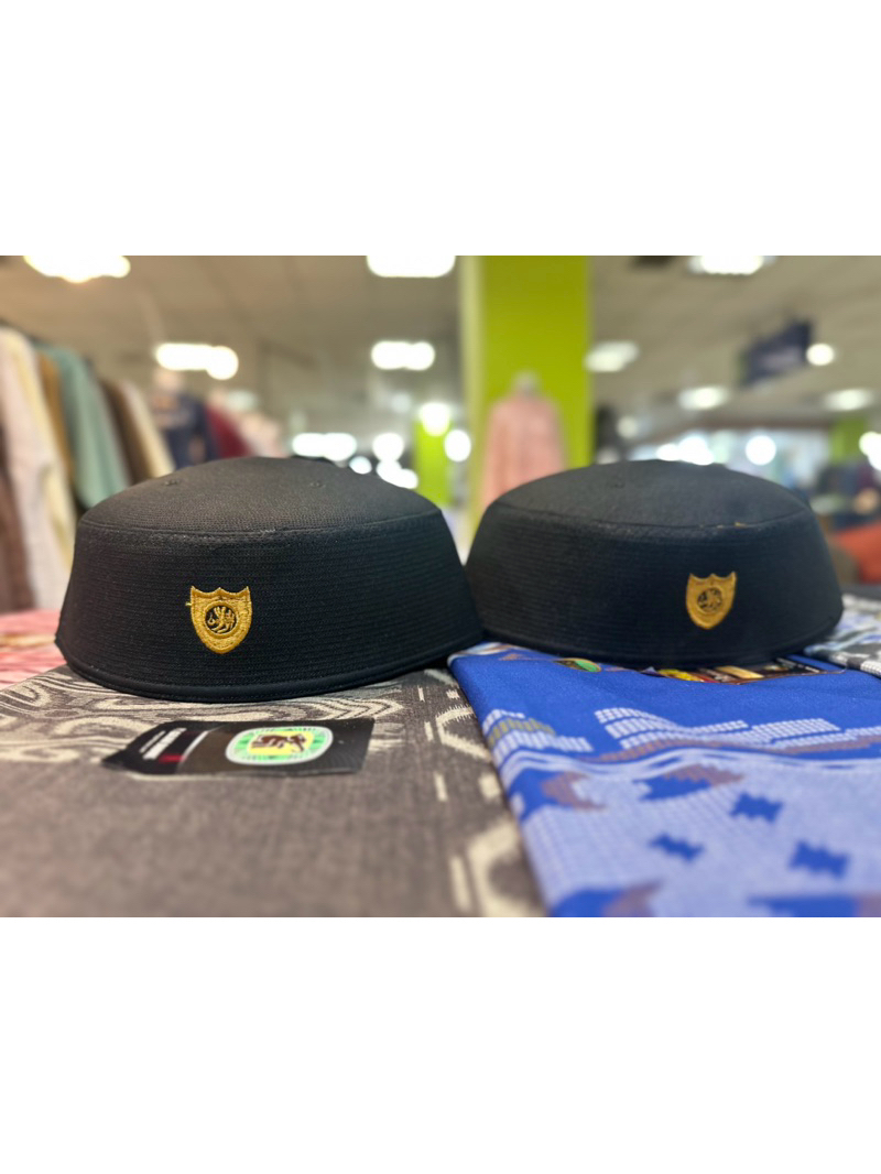 Jual Peci Malaysia Super Hitam Polos Logo Kuning | Shopee Indonesia