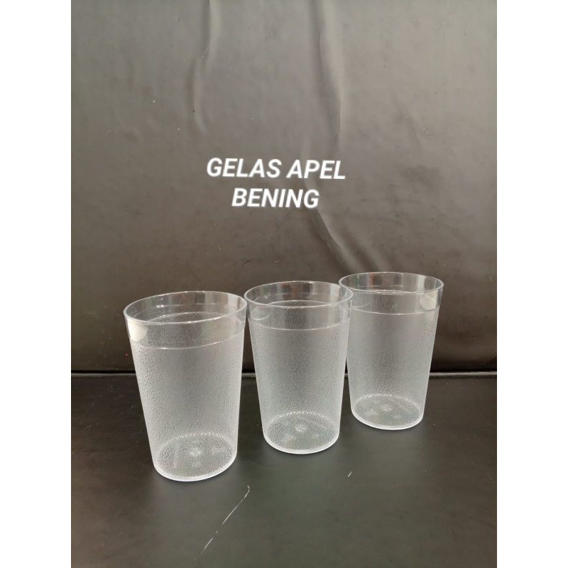 Jual GELAS PLASTIK / GELAS HONEY / GELAS GARIS / GELAS BAMBU / GELAS ...
