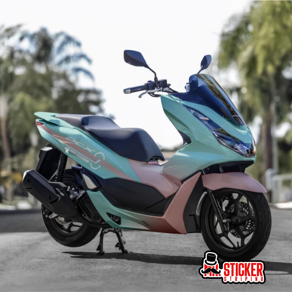 Jual Decal Print Honda PCX 160 PCX 150 full body custom sticker motif ...