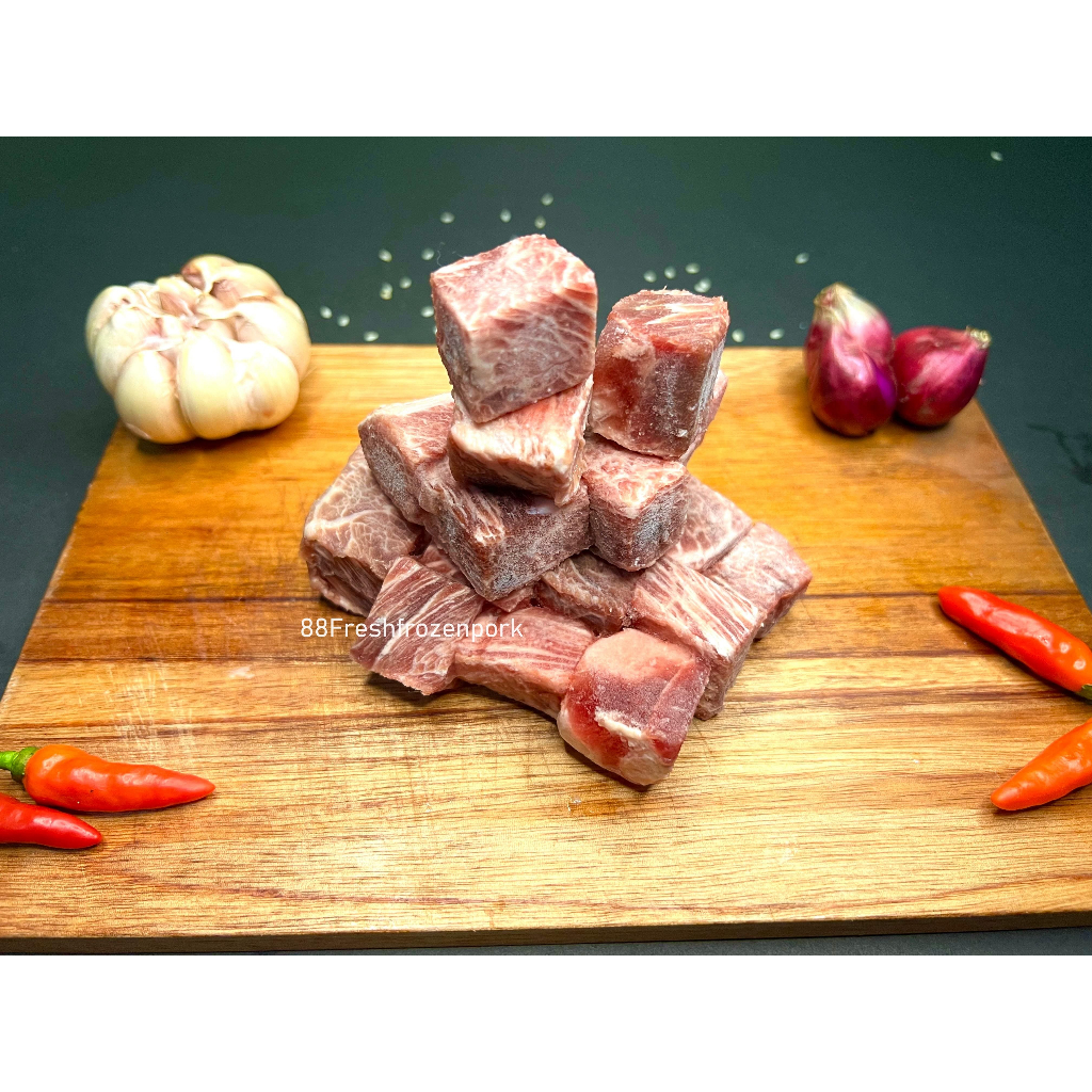 Jual Saikoro Beef Wagyu Meltique Premium cube kemasan 500gram | Shopee ...