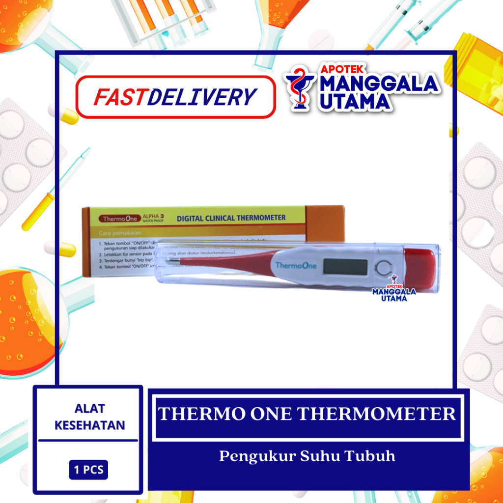 Jual THERMOMETER DIGITAL ALPHA 3 (ONEMED) | Shopee Indonesia