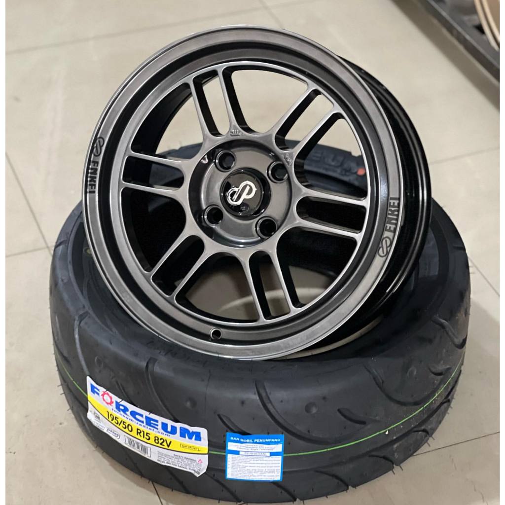 Jual velg RPF1 R15x6.5 H4x100 ET42 velg racing mobil 15 mobilio,freed ...