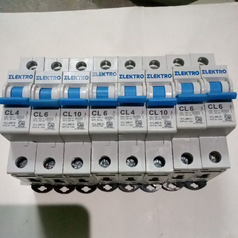 Jual MCB ELEkTRO pln CL4,CL6,CL10,milik pln | Shopee Indonesia