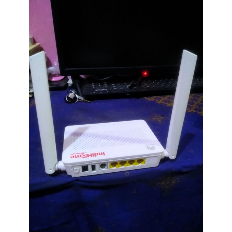 Jual HUAWEI HG8145V5 Acess point Plus adaptor port FO Biru | Shopee Indonesia