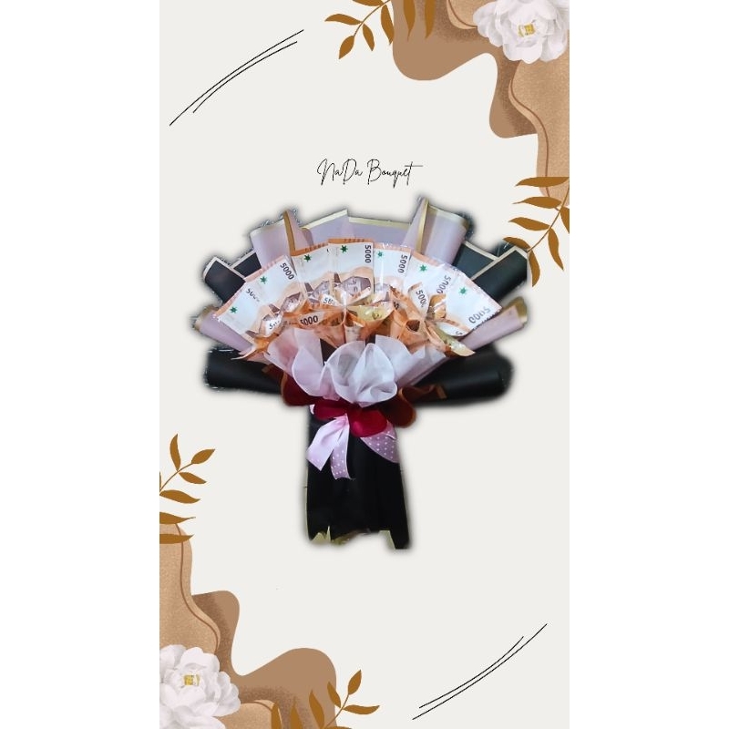 Jual bouquet/buket uang 20 lembar | Shopee Indonesia