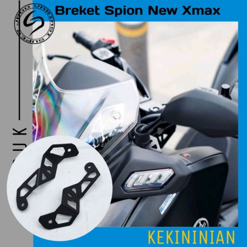 Jual Breket Spion Xmax New | Breket Bracket Duduakn Spion New Xmax ...