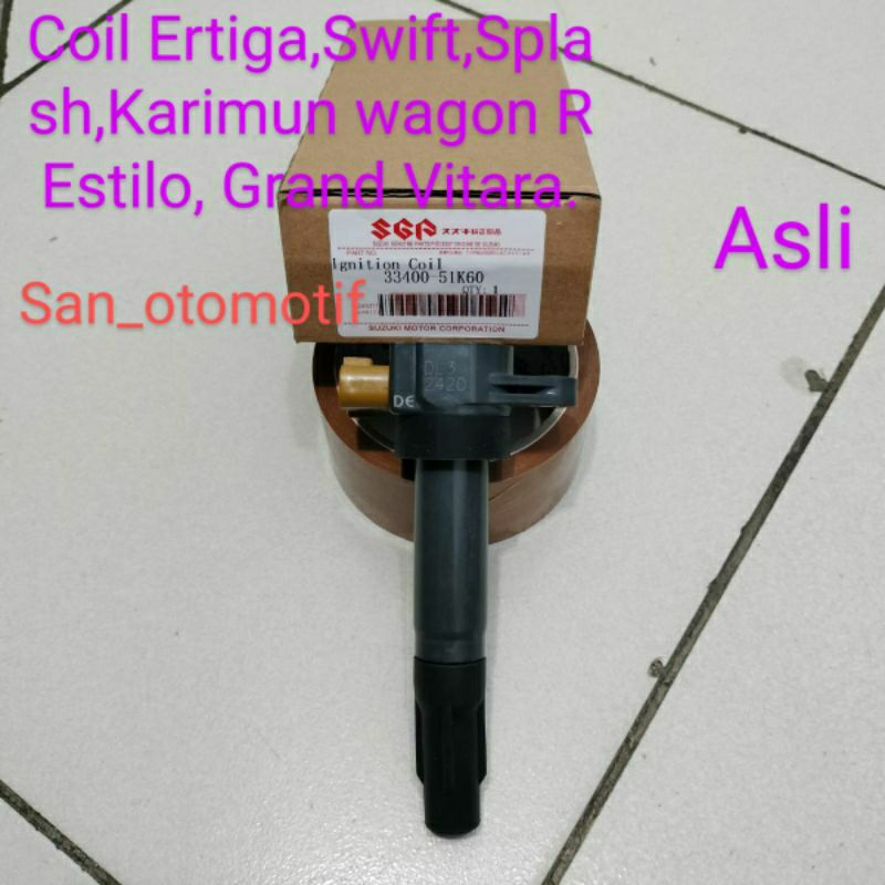 Jual Coil koil Ignetion Ertiga,Swift,Splash,Karimun wagon R Estilo ...