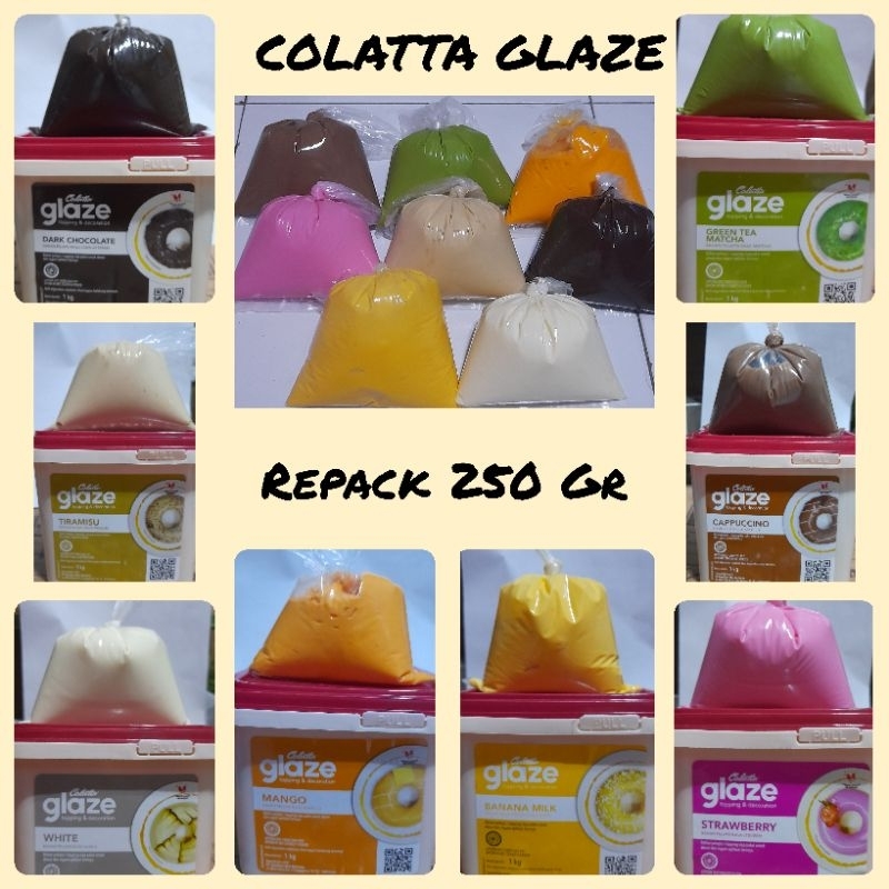 Jual GLAZE COLATTA, ELMER DUNIA ECO REPACK 250 Gr | Shopee Indonesia