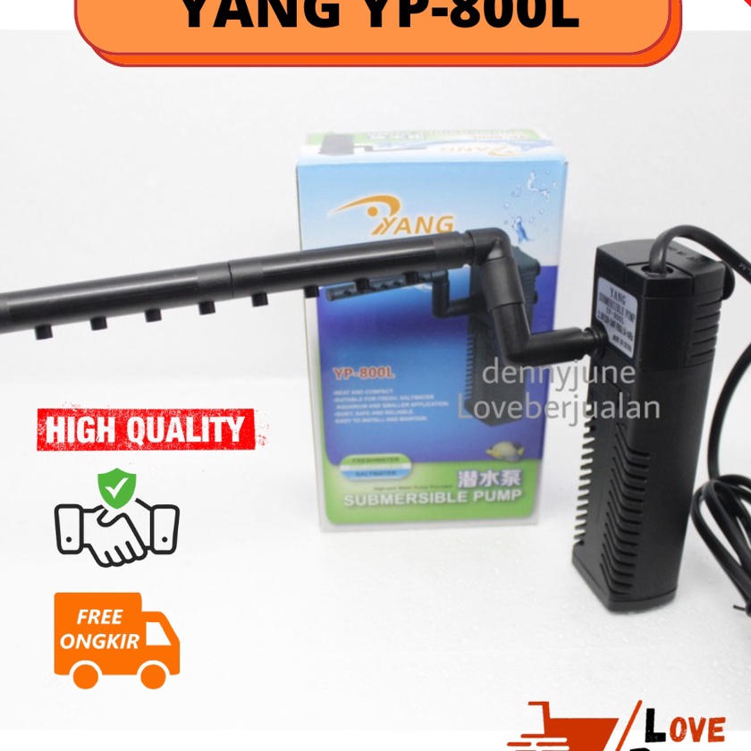 Jual KI3 YANG YP8L Mini Internal Filter Air Mancur Pompa Aquarium Kecil ...