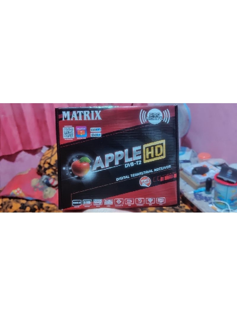 Jual STB Matrix Apple HD apel merah | Shopee Indonesia