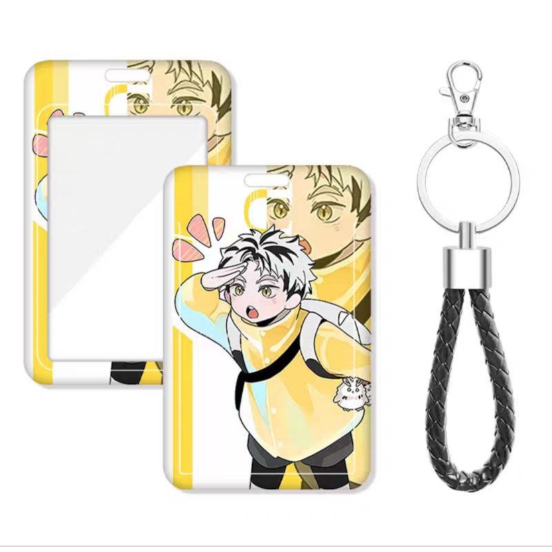 Jual ID Card Holder Name Tag Anime Haikyuu Shoyo Hinata Tobio Kageyama ...