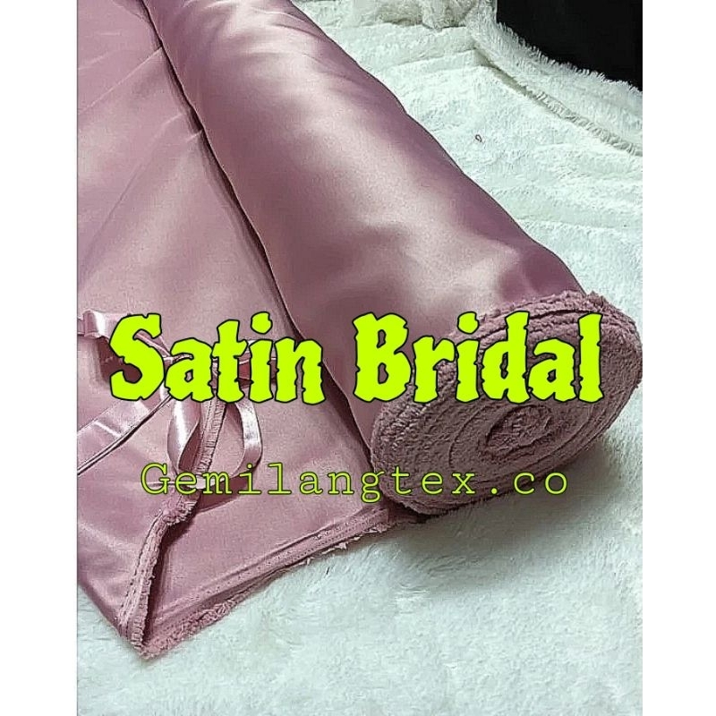 Jual Kain SATIN BRIDAL DUCHESS // Saten Royal Dutchess Premium Ori ...