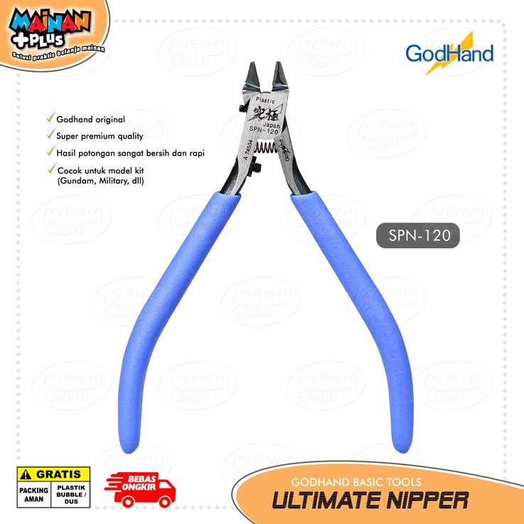 Jual GODHAND SPN-120 Ultimate Nipper SPN120 Plier Gunpla Model Kit Tool ...
