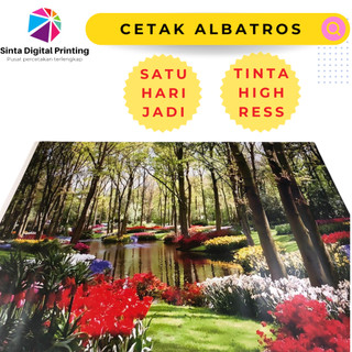 Jual Cetak Y Banner Bahan Albatros Ukuran 160 x 60 cm / Standing Banner ...