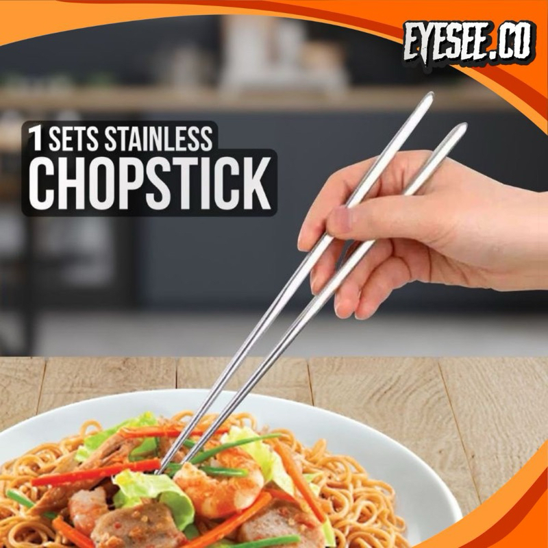 Jual Sumpit Stainless Steel Sumpit Stainles Tahan Karat Sumpit Stainlis ...