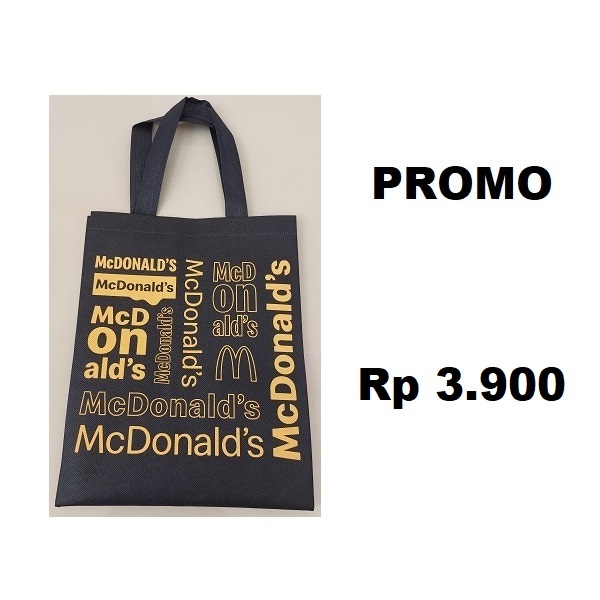Jual Reusable Shopping Totebag Tote Bag Tas Belanja Spunbond ...