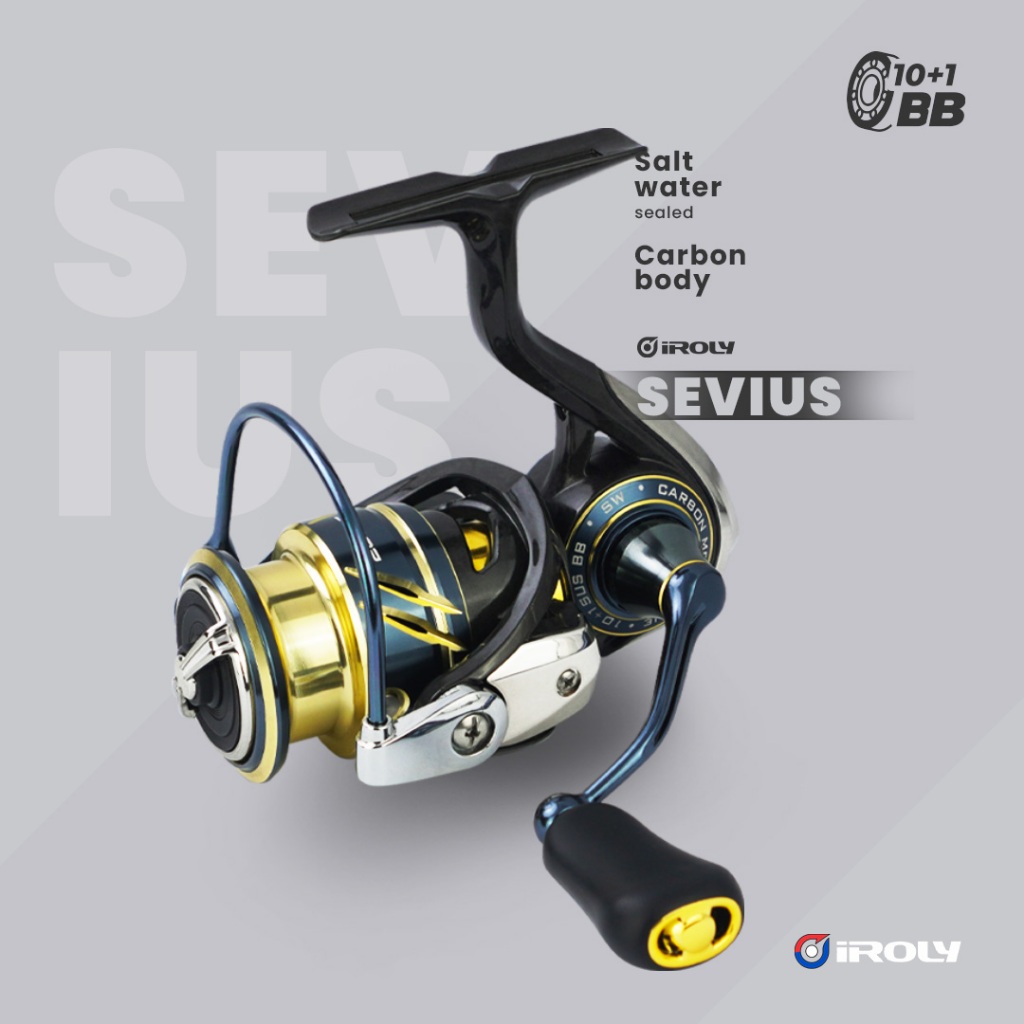 Jual Reel Iroly Sevius Monocoque Carbon | Shopee Indonesia
