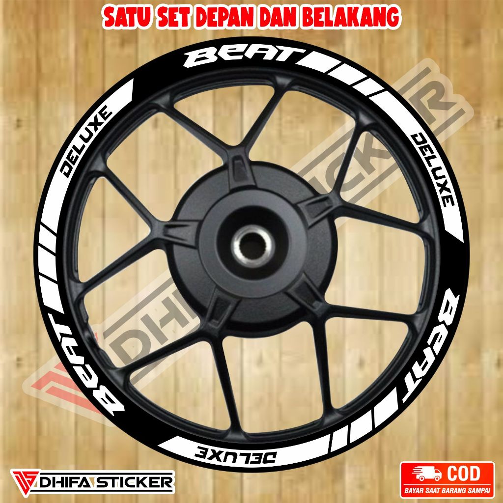 Jual stiker velg beat deluxe | Shopee Indonesia