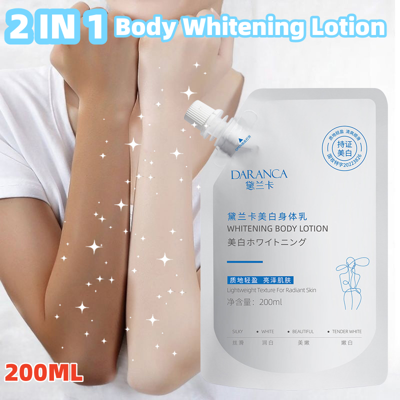 Jual 2 IN 1 Bleaching Badan Pemutih Lotion Whitening Cream Bleaching ...