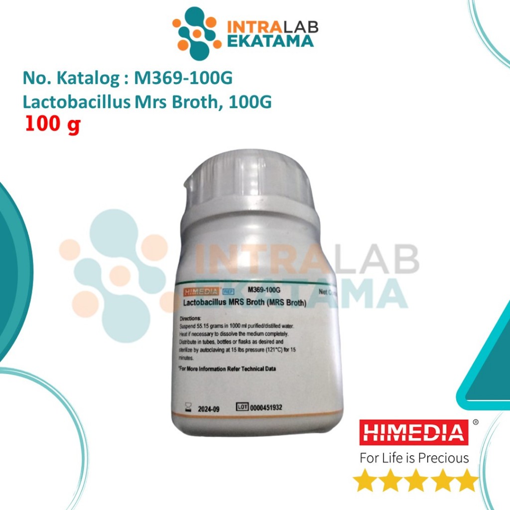Jual M369-100G Lactobacillus Mrs Broth, 100G | Shopee Indonesia
