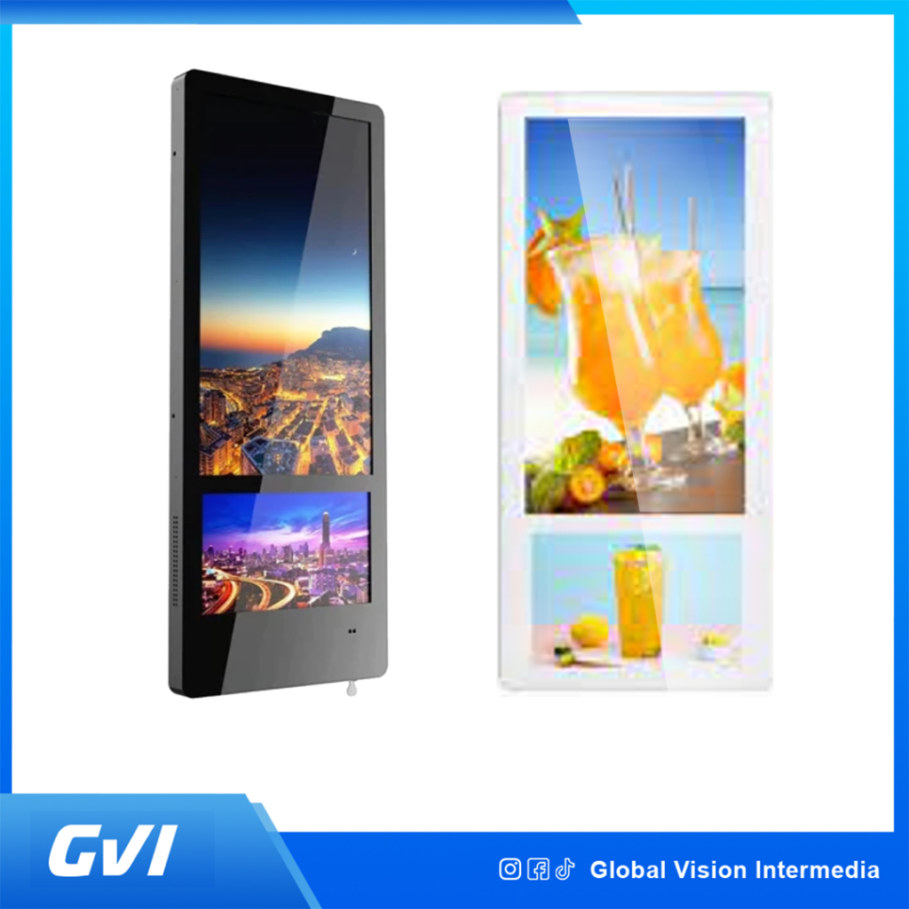 Jual LCD WALL MOUNTED GANDA DUAL SCREEN | Shopee Indonesia