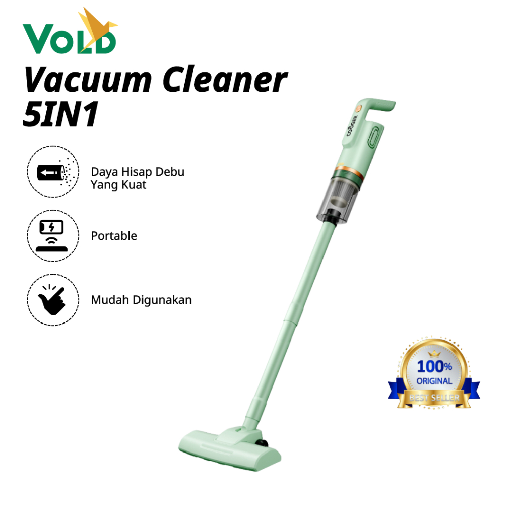 Jual [NEW] VOLD Vacuum Cleaner Portable 5IN1 Alat Penyedot Debu ...