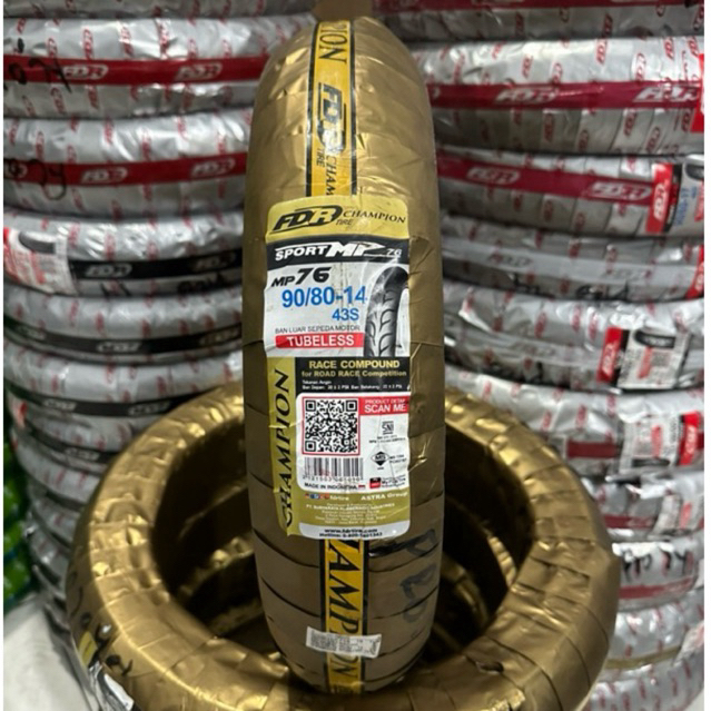 Jual Ban MP76 FDR Sport 90/80-14 Race Compound | Shopee Indonesia