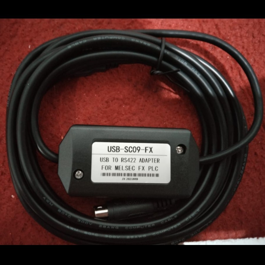 Jual FX USB AW USB SC09 FX PLC Data Programming Cable FOR MITSUBISHI FX ...