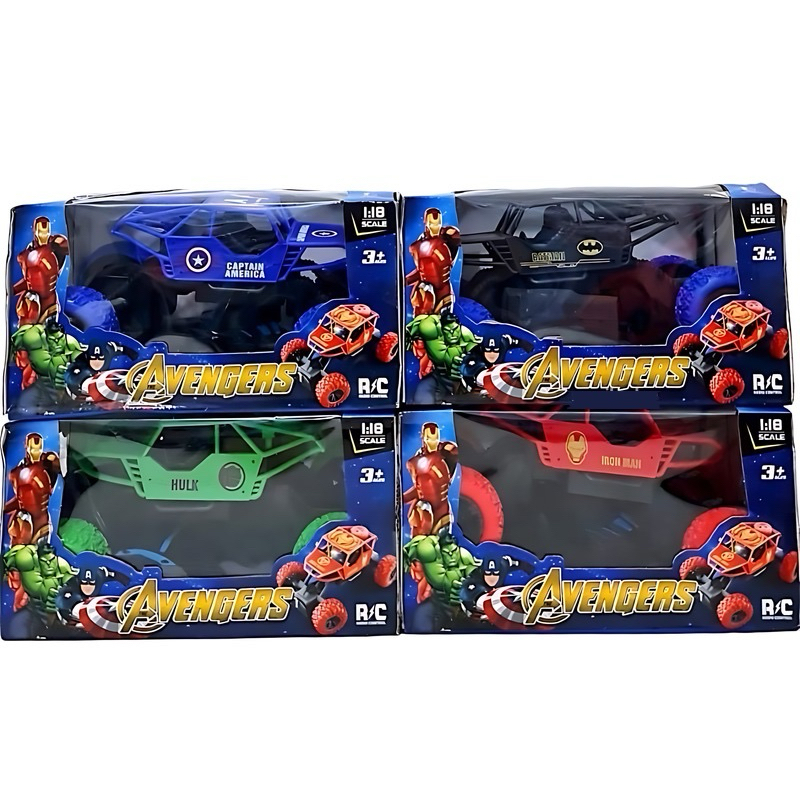 Jual MAINAN ANAK REMOTE CONTROL / RC AVENGERS 4WD BAN KARET / ASAP (SNI ...