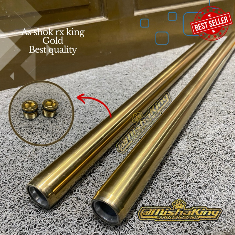 Jual As shock rx king rxs gold satu pasang racing A1 | Shopee Indonesia