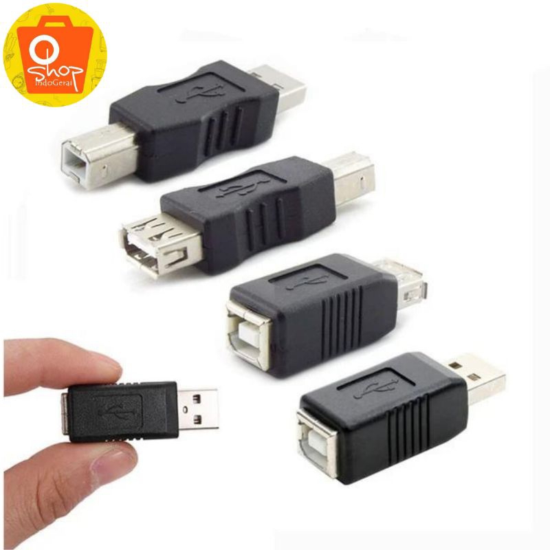 Jual Adaptor Printer Port USB - Sambungan Terminal Konektor USB Printer ...