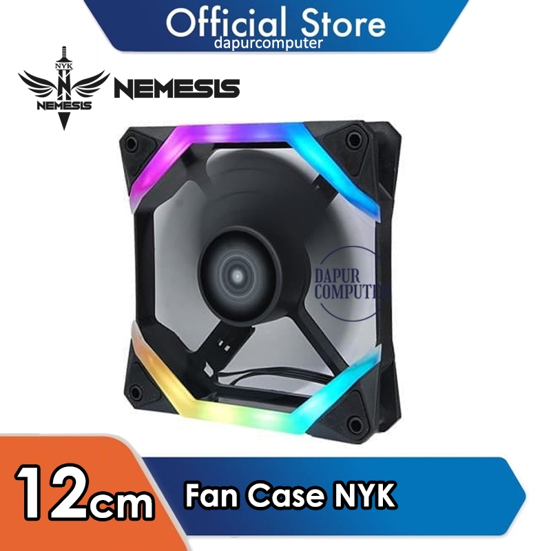 Jual Fan casing pc 12cm kipas pendingin komputer cpu NYK nemesis spider ...