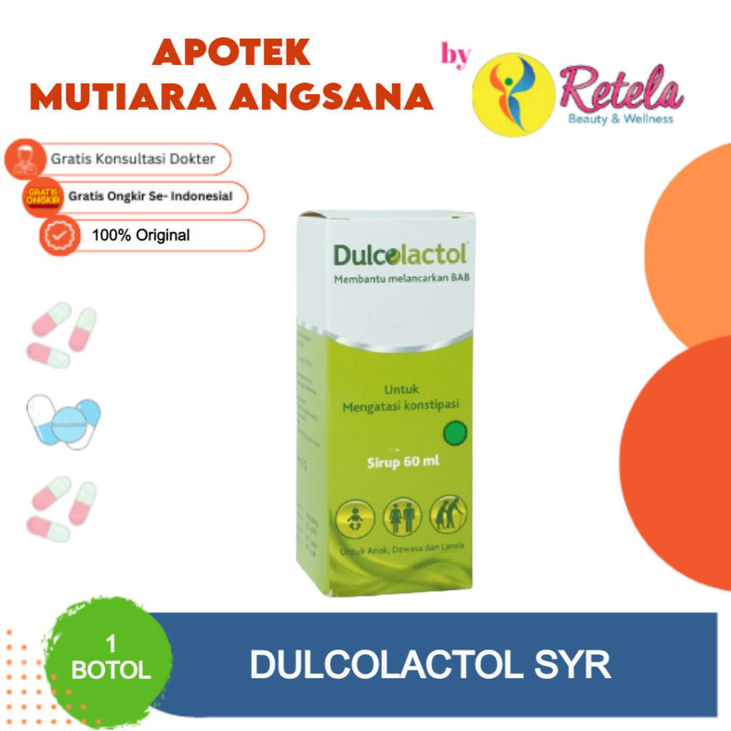 Jual DULCOLACTOL SYRUP 60ML | Shopee Indonesia